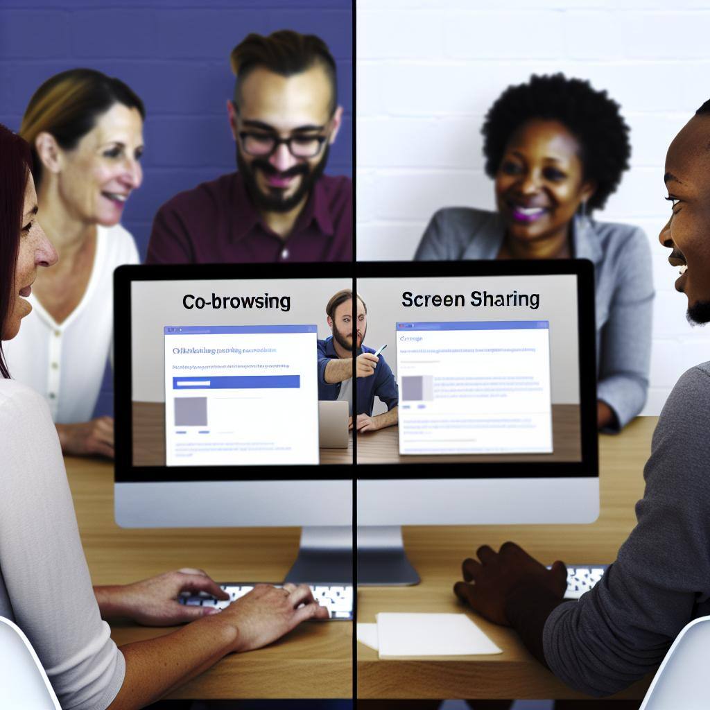 Co-browse vs Screen Share: Understanding the Differences